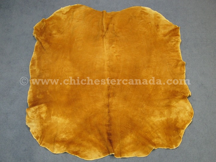 Brain Tanned Smoked Moosehide Leather or Moose Hide Leather or Moose ...
